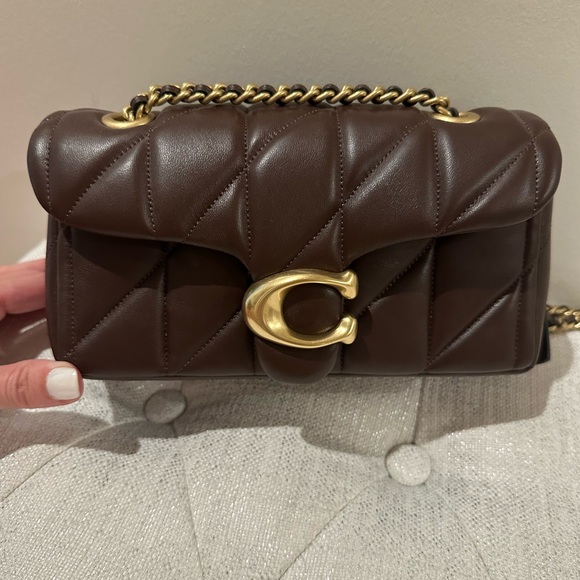 Coach | Bags | Coach Tabby 2 Quilted Leather Chain Strap Shoulder Bag ...
